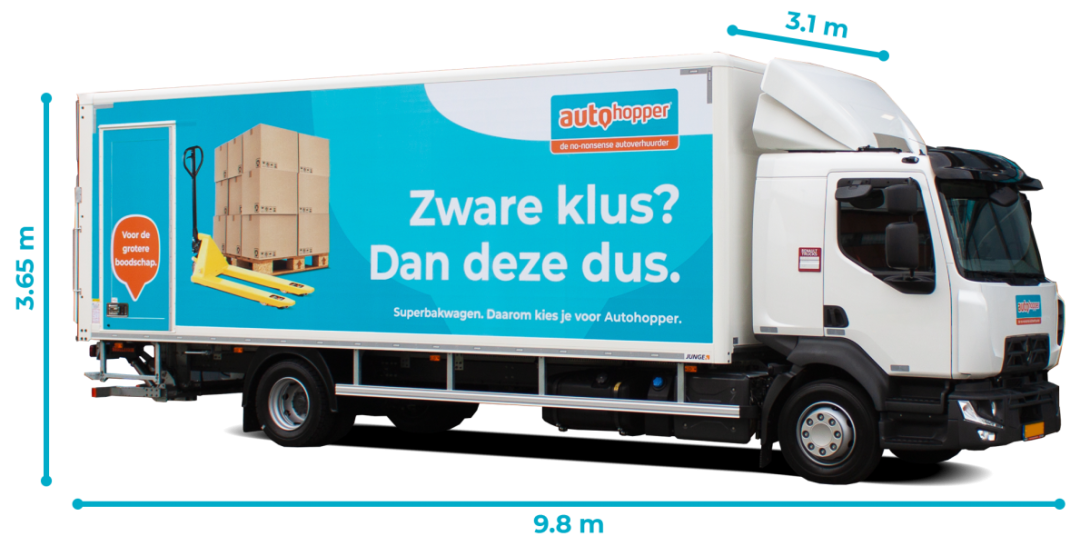 Vrachtwagen huren bij Autohopper® - Meer dan alleen bakwagens